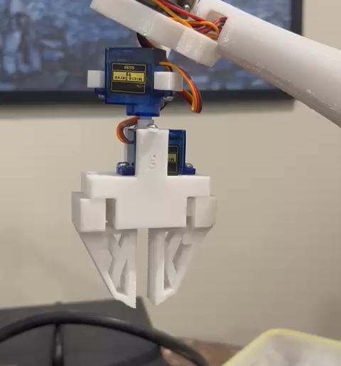 🤖 Gripper SG90 ( 2DOF)・Free STL File for 3D printing・Cults