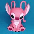 👼 ANGEL (STITCH) FUNKO POP BOBBLEHEAD | STL + 3MF (COLORED VERSION)・ STL File for 3D printing・Cults