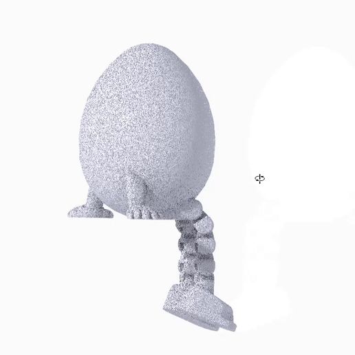 🥚 Egg Man – Hilarious Sitting Egg STL Toy for Kitchen Decor・ STL File ...