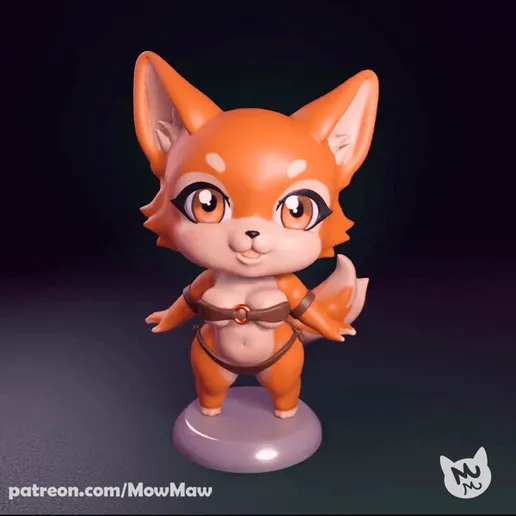 👙 Mini Furry・ STL File for 3D printing・Cults