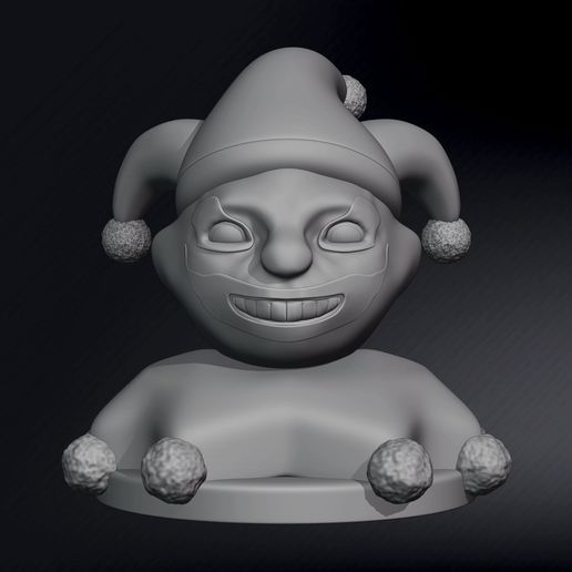 Balatro, Jimbo the Joker Bust / Sculpture 🃏・ STL File for 3D printing・Cults