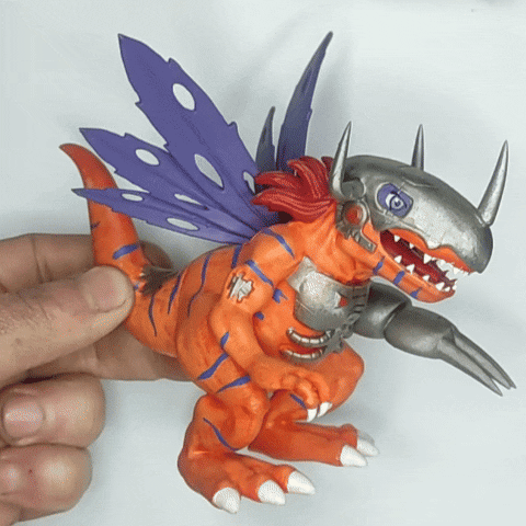 🐉 Metalgreymon・Archivo STL para Impresión 3D・Cults