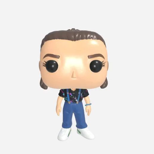 👾 Eleven – Stranger Things Mall Outfit (Stylized 3D Model)・ OBJ File ...