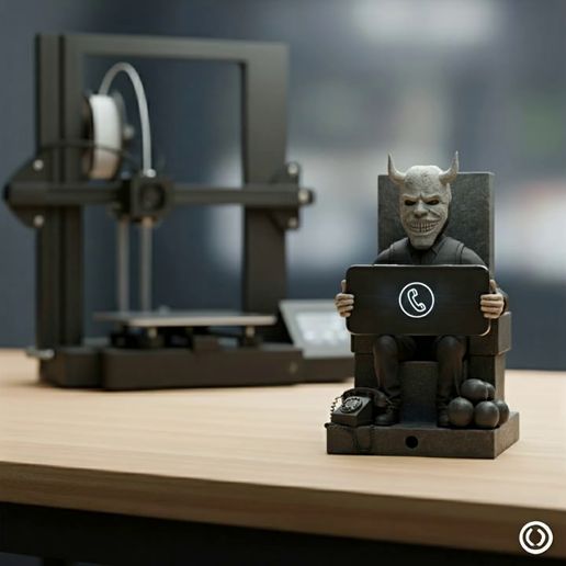 📞 "The Grabber" Phone Holder - The Black Phone Bust/Cell Phone Stand ...