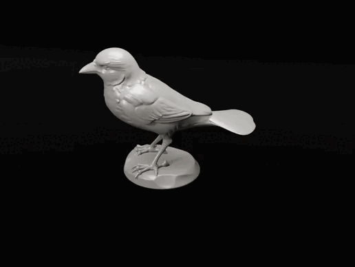 🐦 Realistic Sparrow Bird 3D Model – High Detail STL for 3D Printing ...
