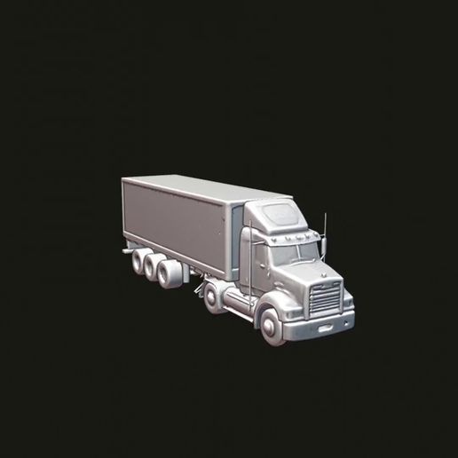 🚚 Long Truck 3D STL Printable - Long Truck 3D Print STL File・ STL File ...
