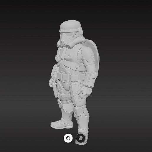 🫡 Stormtrooper Ninja Turtle Style・ STL File for 3D printing・Cults