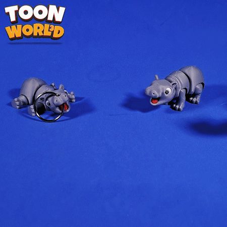 3D file Mini Flexible Moo Deng 👌 ・3D printable model to download・Cults