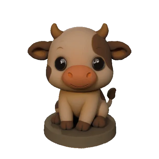 chibi cow