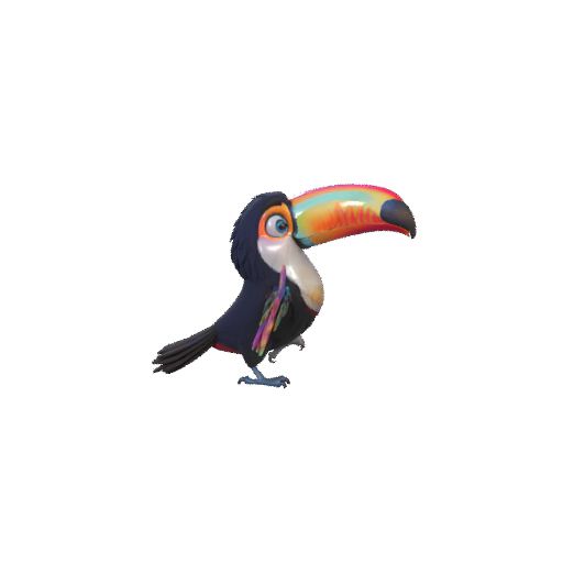 🐉 Tico the Toucan・Free STL File for 3D printing・Cults