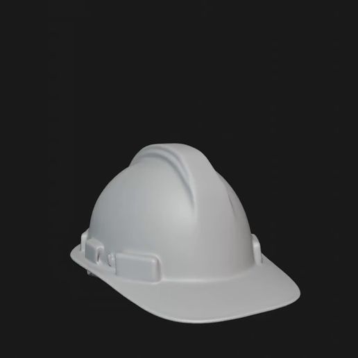 🚧 Construction safety helmet・ STL File for 3D printing・Cults