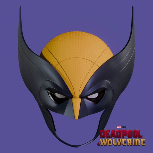 🪖 Accurate Wolverine Mask/Helmet - Deadpool 3・ STL File for 3D printing ...