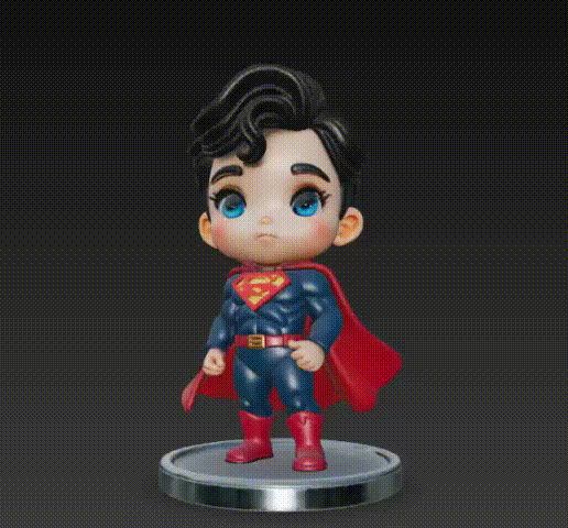 🦸‍♂️ Superman Baby・ 3D File for 3D printing・Cults
