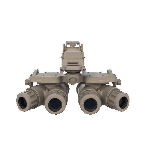🪖 QUAD-EYES NIGHT VISION SYSTEM・ STL File for 3D printing, CNC ...