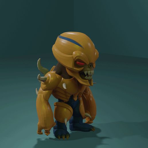 🤏 Imp Collectible DOOM・ STL File for 3D printing・Cults