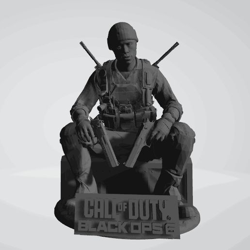 🤙 CALL OF DUTY BLACK OPS 6 - Marshall BO6 Sitting Bull Reborn・ STL File ...