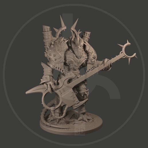 🎵 Demon of Music・ 3D File for 3D printing・Cults