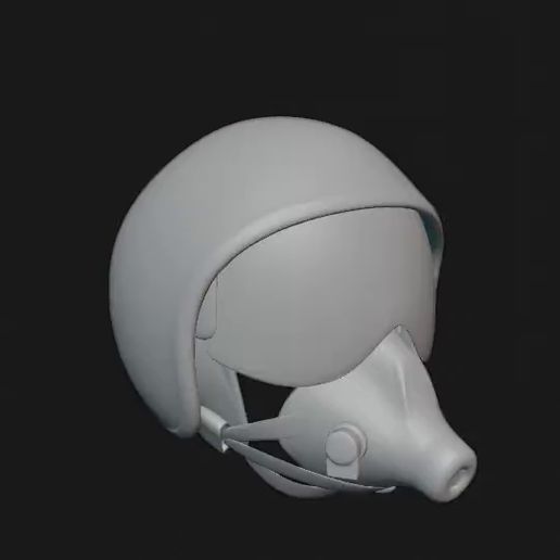 STL file Pilot Helmet - 3D STL Printable 🧑‍ ️ ・3D printer model to ...