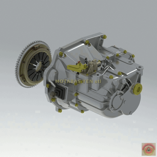 🌆 K20 / K24 - GEARBOX・ STL File for 3D printing・Cults