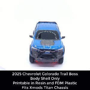 STL file 1:28 Scale 25 Colorado Trail Boss Xmod Truck Body Shell Only 🚚 ・3D print object to ...