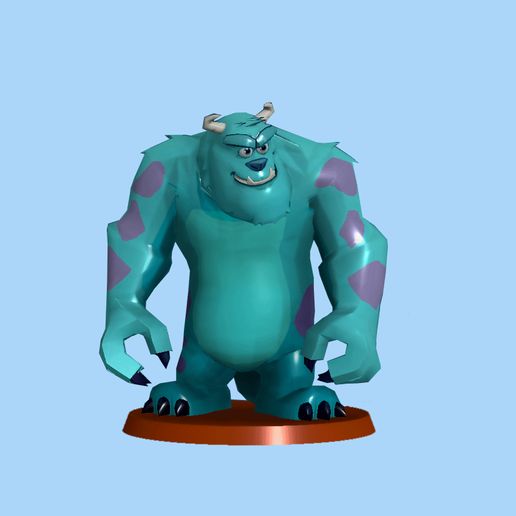 👾 Sulley - monsters inc・ 3D File for 3D printing・Cults