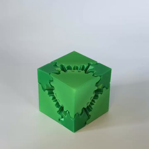 🟪 Square Gear Fidget Toy・ 3MF File for 3D printing・Cults