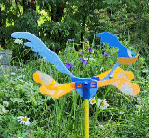 🌬️ Road Runner Wind Spinner・ STL File for 3D printing・Cults