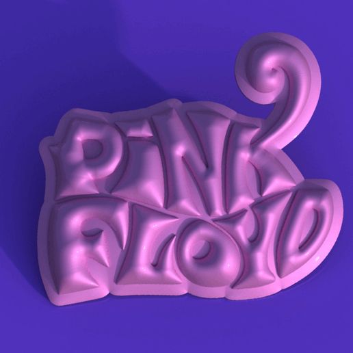 STL file Pink Floyd Logo 🎵 ・3D printer design to download・Cults