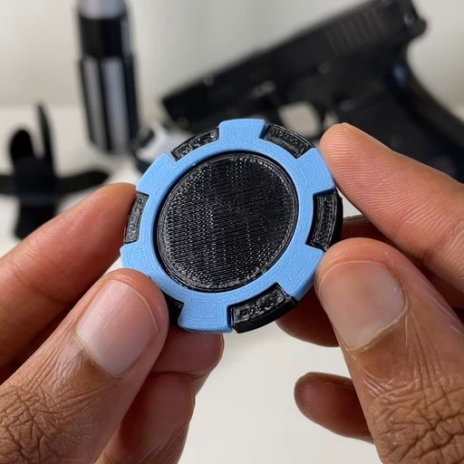 🃏 Poker chip・ STL File for 3D printing・Cults