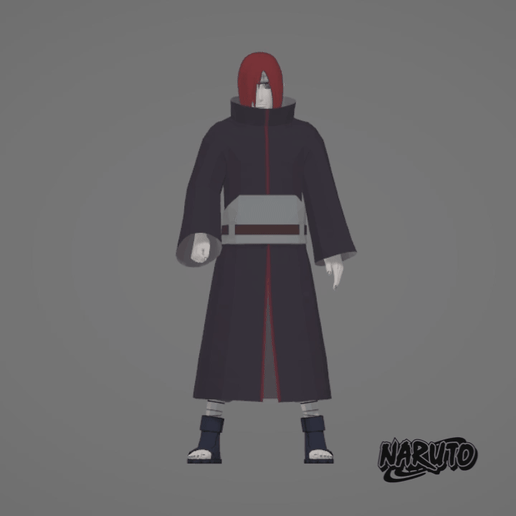 🎨 NARUTO SHIPPUDEN NAGATO・ STL File for 3D printing・Cults