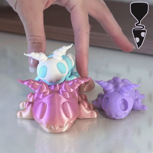 💀FLEXI SPOOKY SKULL WORM🐛・ 3D File for 3D printing・Cults