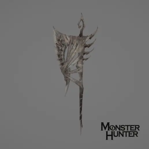 👹 MONSTER HUNTER WORLD BLACKVEIL VAAL HAZAK HAMMER・ STL File for 3D ...