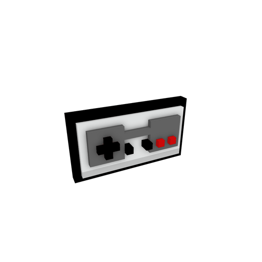 nes controller pixel art