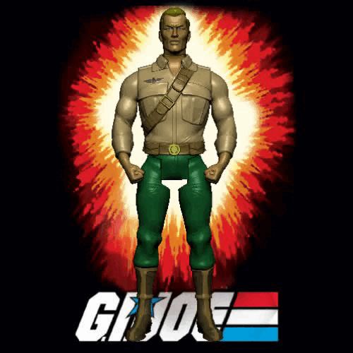 👽 G-I- JOE's DUKE - vintage cartoon version・ 3D File for ・Cults