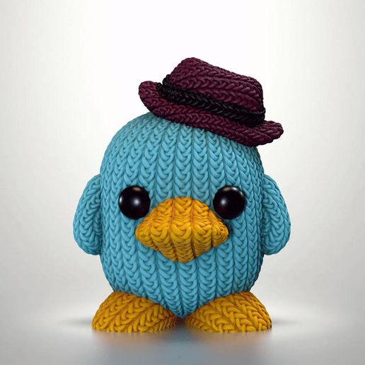 STL file Knitted platypus perry 🦆 (3MF)・3D print object to download・Cults