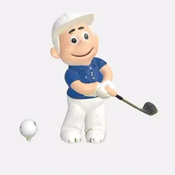 Golfer best STL files for 3D printing・91 free models to download・Cults