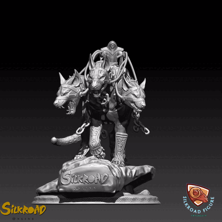 🦸 CERBERUS | SILKROAD FIGURE | SILKROAD ONLINE | 3D SCULPT | 3D PRINT ...