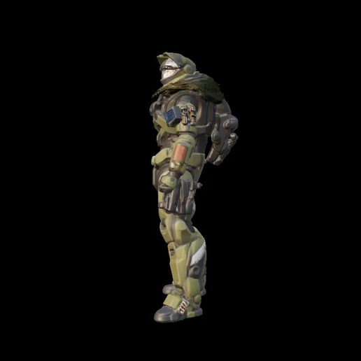 😇 Master Chief Figure・Archivo STL para Impresión 3D・Cults
