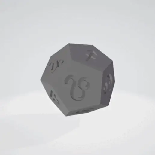 d12 dice logo