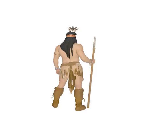 🖨️ FUN American Indian Stl Glb for 3D Printer・ STL File for 3D printing ...