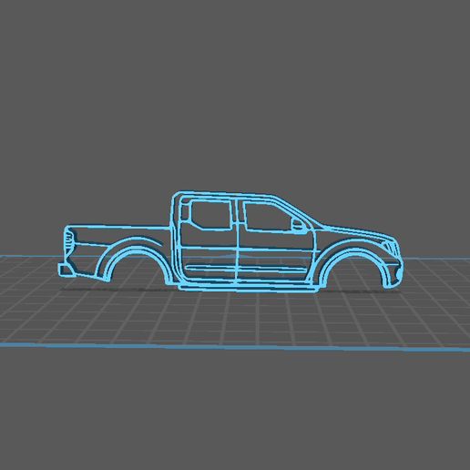 STL file Nissan - Frontier 👾 ・3D printable model to download・Cults