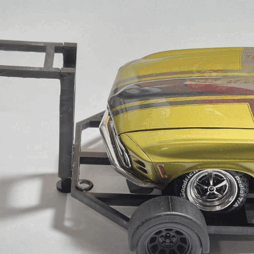 🚐 HANG GLIDER TRAILER 1/24 SCALE・ 3D File for 3D printing・Cults