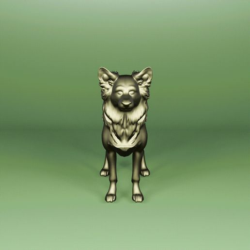 STL file Lifelike Australian Shepherd Dog 3D Model - Perfect STL for ...