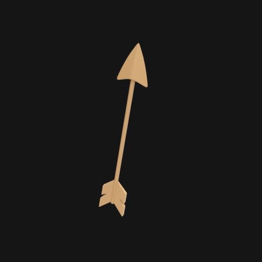 🏹 Arrow・ STL File for 3D printing・Cults