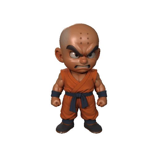 🐉 Nendoroid Krillin - 3D Printable Figure | Dragon Ball Z・Free STL File ...