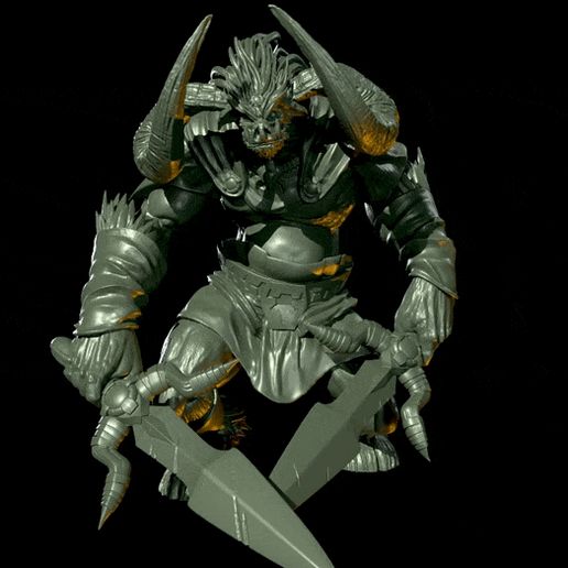 🤴 Pig-Demon King・ 3D File for 3D printing・Cults