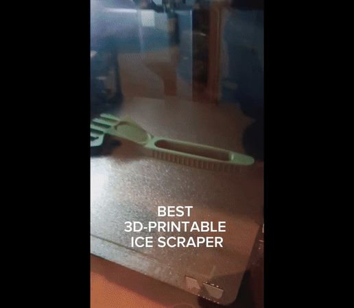 🧊 Worlds BEST 2025 V3 SnowPick Ice Plow Windshield Wiper Scraper・ STL ...