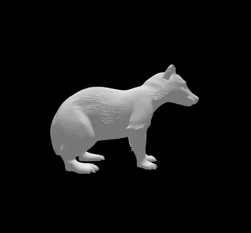STL file Realistic Badger 🦡 ・Design to download and 3D print・Cults