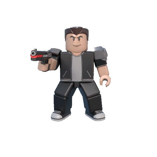 👾 Roblox-Style Action Figure - 3D Model / Roblox-Style Action Figure ...