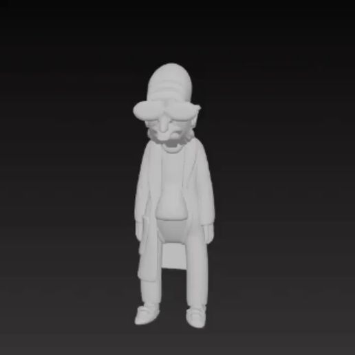 👨 Hubert J. Farnsworth・ STL File for 3D printing・Cults